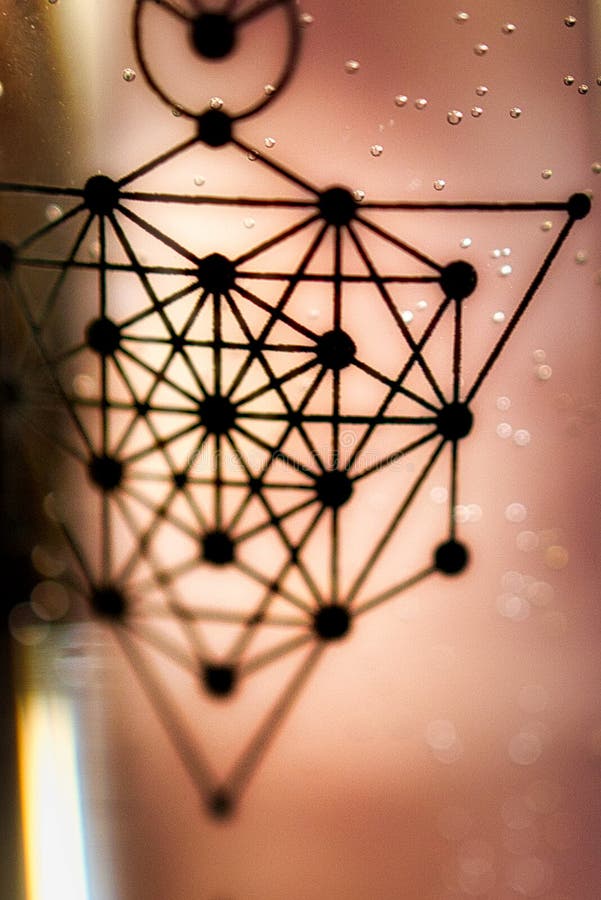 Sacred Triangle stock image. Image of astrology, divine - 177807765