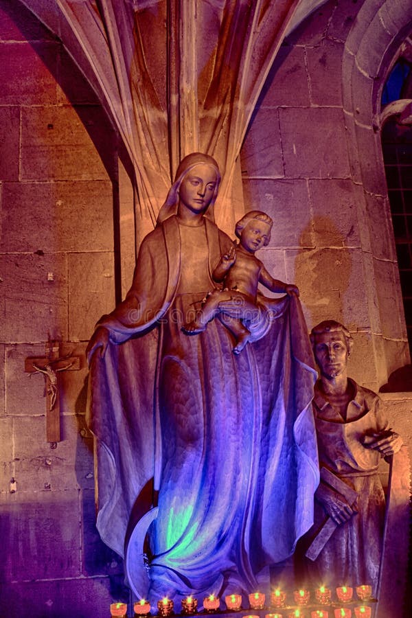 Sacred virgin Maria stock photo. Image of confidence - 79663326