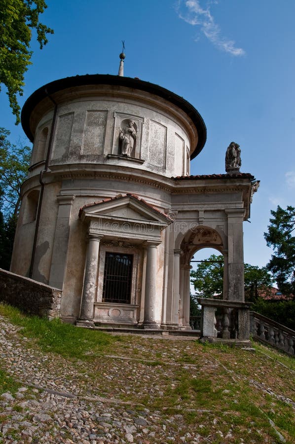 Sacri Monte chapel stock photo. Image of monte, exterior - 16039050
