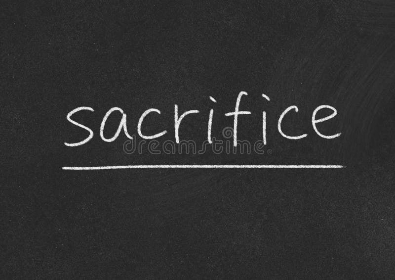 The Sacrifice stock image. Image of drops, holy, copy - 38194927