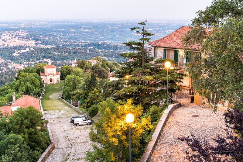Sacro Monte of Varese, Italy Stock Image - Image of path, historical ...