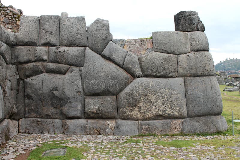 Sacsayhuaman Wall stock photo. Image of history, fortification - 79129470