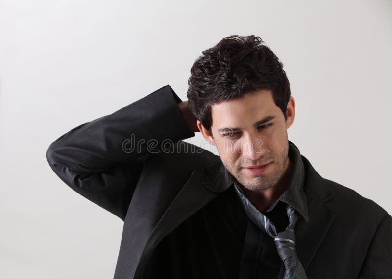 Sad stock image. Image of person, sadness, young, shirt - 24809745