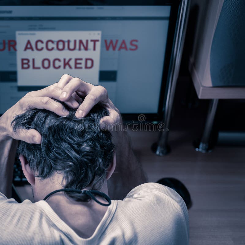 Problems with credit card stock photo. Image of crisis - 210203968