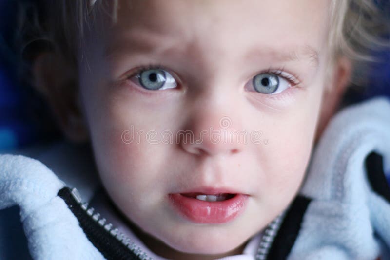 Sad Baby stock image. Image of tears, angry, expressive - 2266723