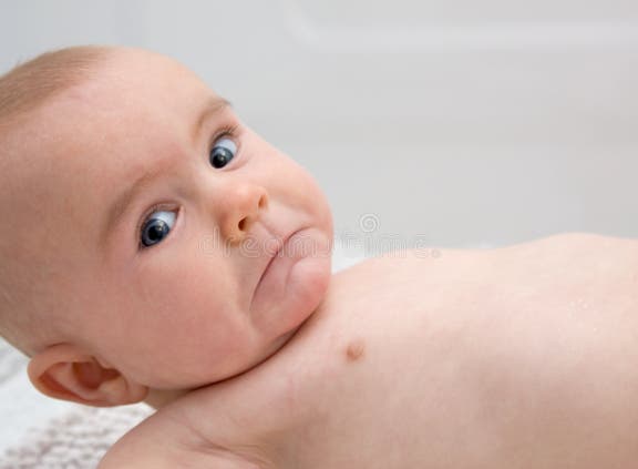 Sad baby face stock image. Image of face, expression - 11128941