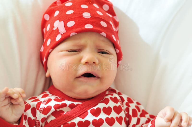 Sad baby stock image. Image of child, daughter, complain - 42681139