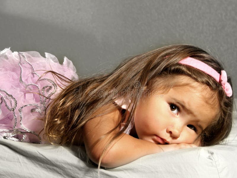 Sad Ballerina stock photo. Image of kids, ballerina, children - 1243190