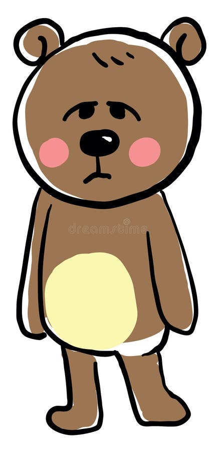 Sad Bear Cub Stock Illustrations – 96 Sad Bear Cub Stock Illustrations ...