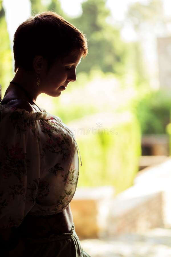 Sad beautiful girl stock image. Image of sadness, beautiful - 25177111