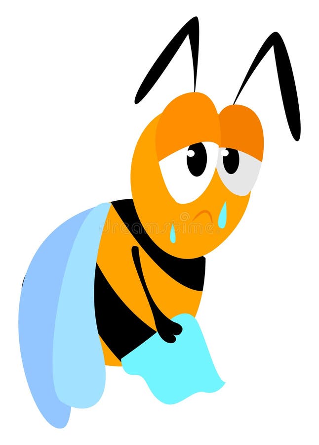 Sad Bee Stock Illustrations – 284 Sad Bee Stock Illustrations, Vectors ...