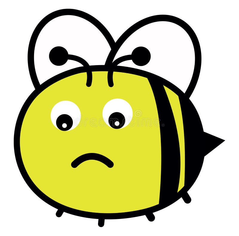 Sad Bee Stock Illustrations – 232 Sad Bee Stock Illustrations, Vectors ...