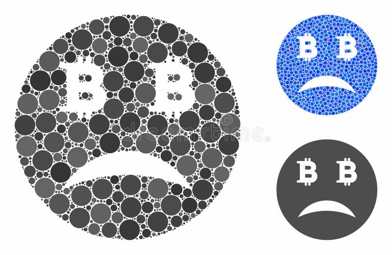 Bitcoin Smiley Emoji Set, Emoticon Smiling Face, 3d, Vector ...