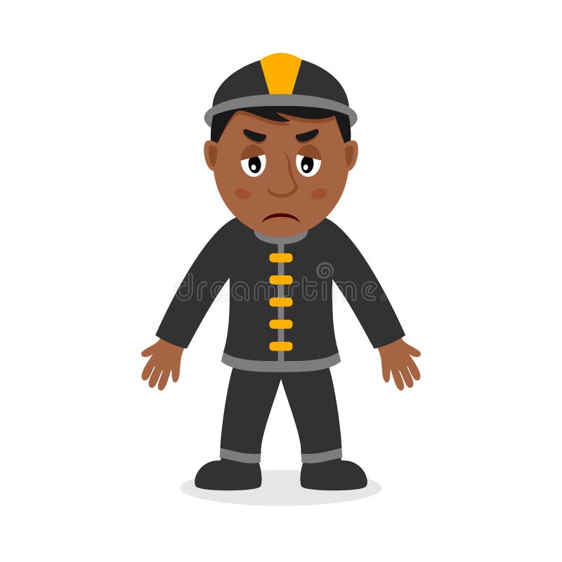 Sad Firefighter Stock Illustrations – 84 Sad Firefighter Stock ...