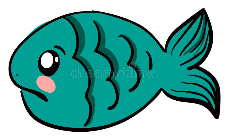 Cartoon Fish Sad Stock Illustrations – 486 Cartoon Fish Sad Stock ...