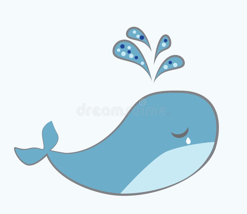 Sad Blue Whale Stock Illustrations – 58 Sad Blue Whale Stock ...