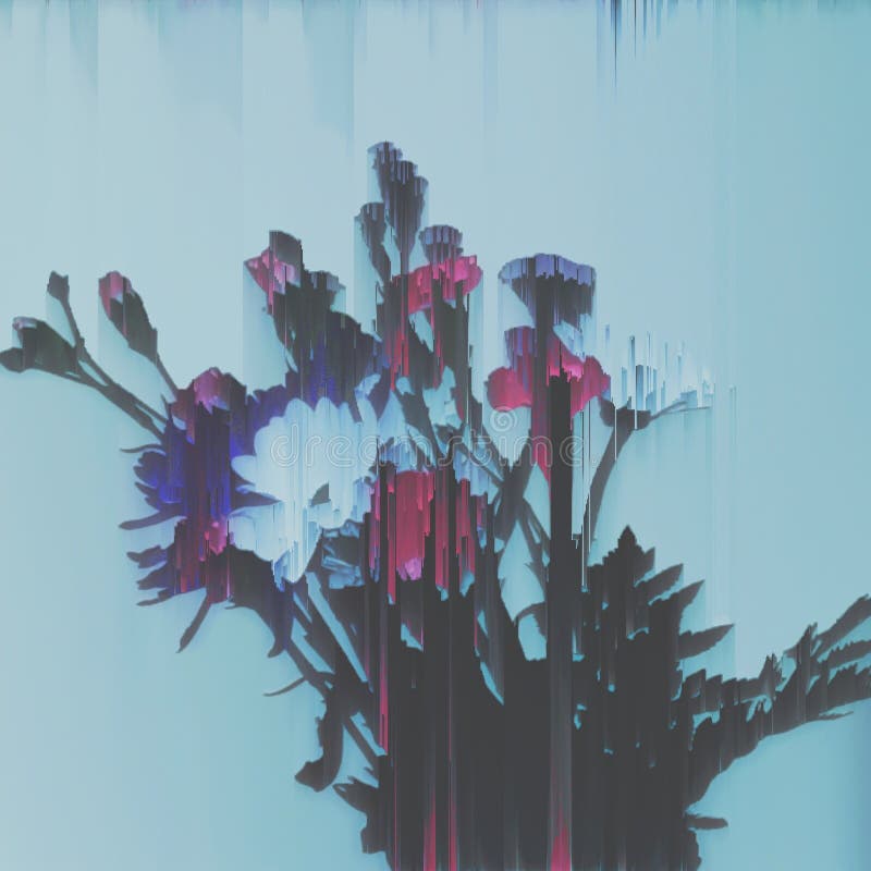 Sad bouquet stock photo. Image of abstract, dark, flowers - 159097538