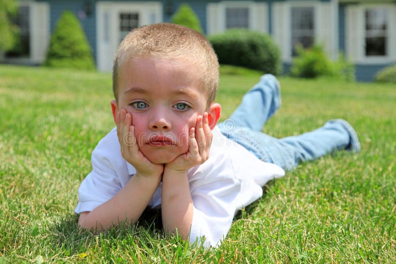 Sad boy stock photo. Image of beauty, macro, childhood - 10280982