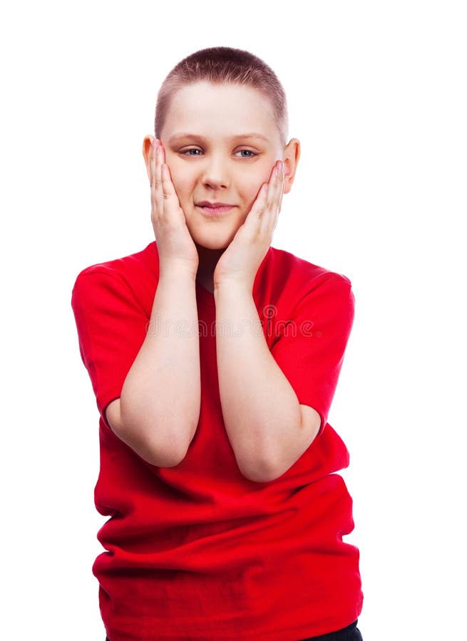 Sad boy stock photo. Image of displeased, depressed, bored - 19714528