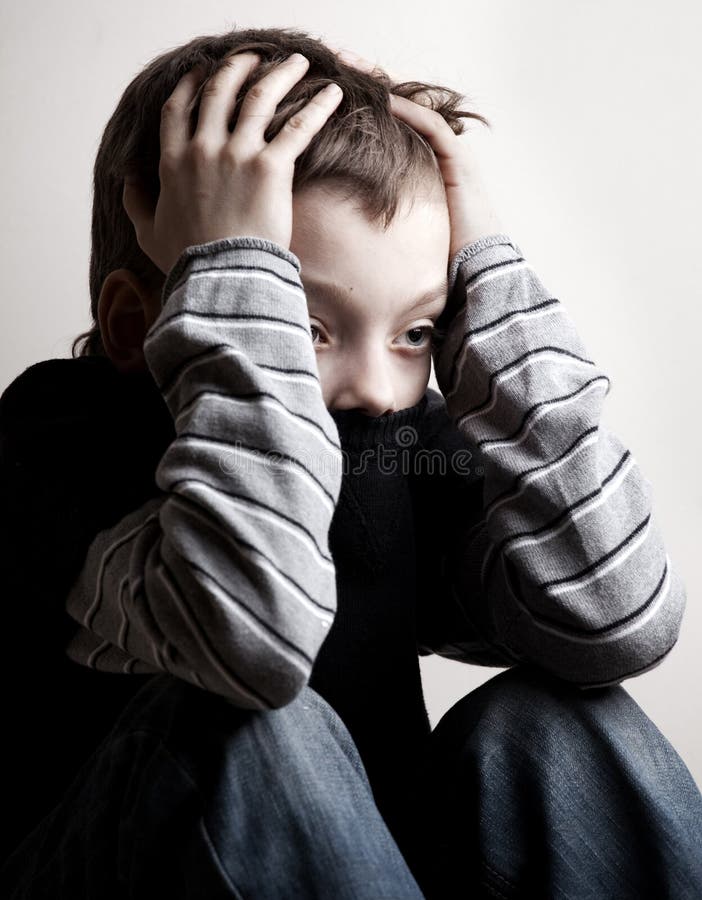 Sad boy stock image. Image of pressure, youth, depression - 23402053