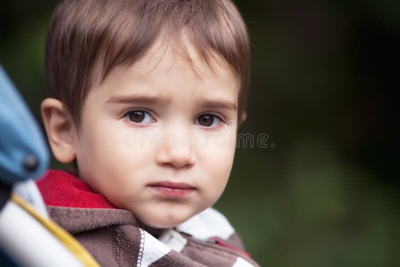 Sad boy stock photo. Image of cute, poor, family, abandoned - 25574788