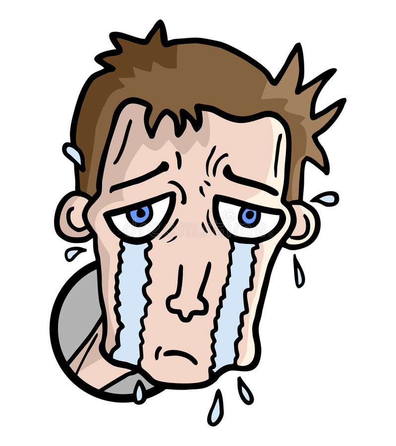 Sad boy stock vector. Illustration of puppet, sadness - 40786505