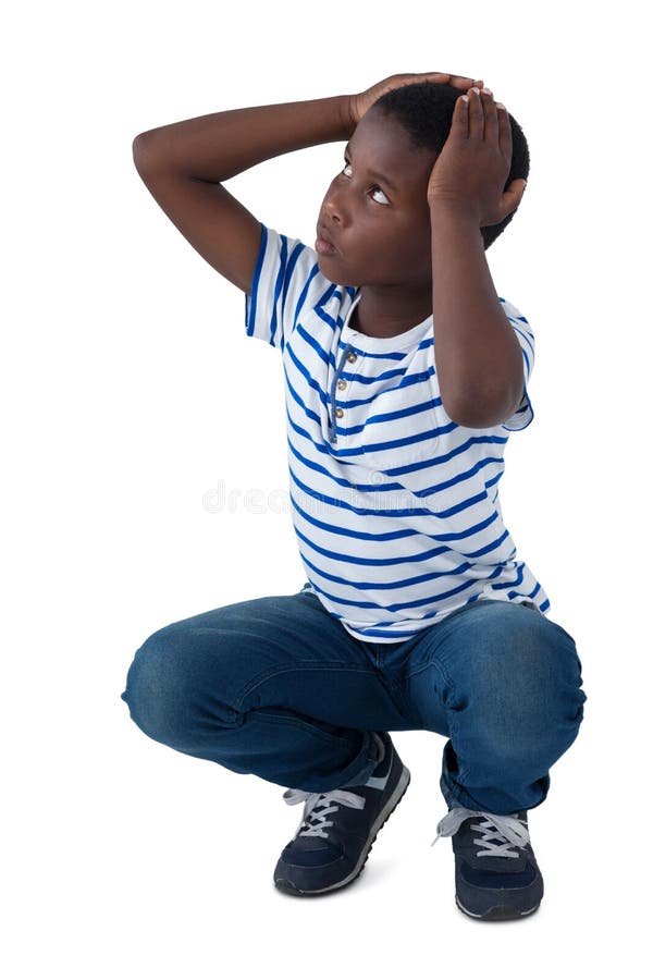 Sad Child Crouching Stock Photos - Free & Royalty-Free Stock Photos ...