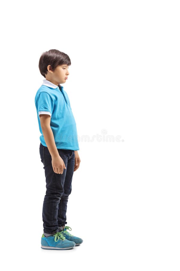 Boy Standing Alone