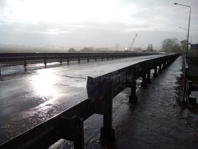 Sad a bridge stock image. Image of theweather, bridge - 113534455