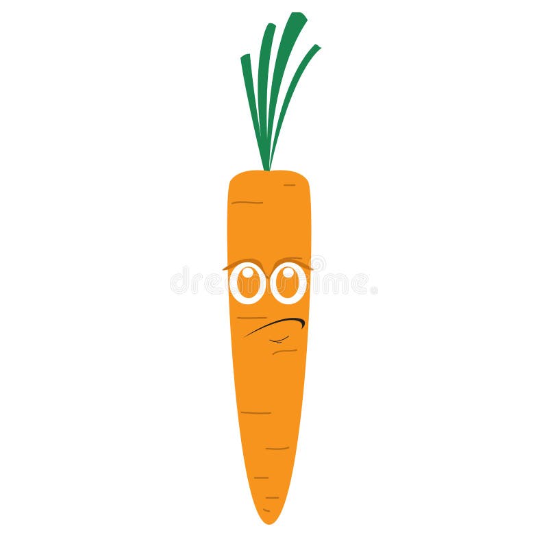 Sad Face Carrot Stock Illustrations – 303 Sad Face Carrot Stock ...