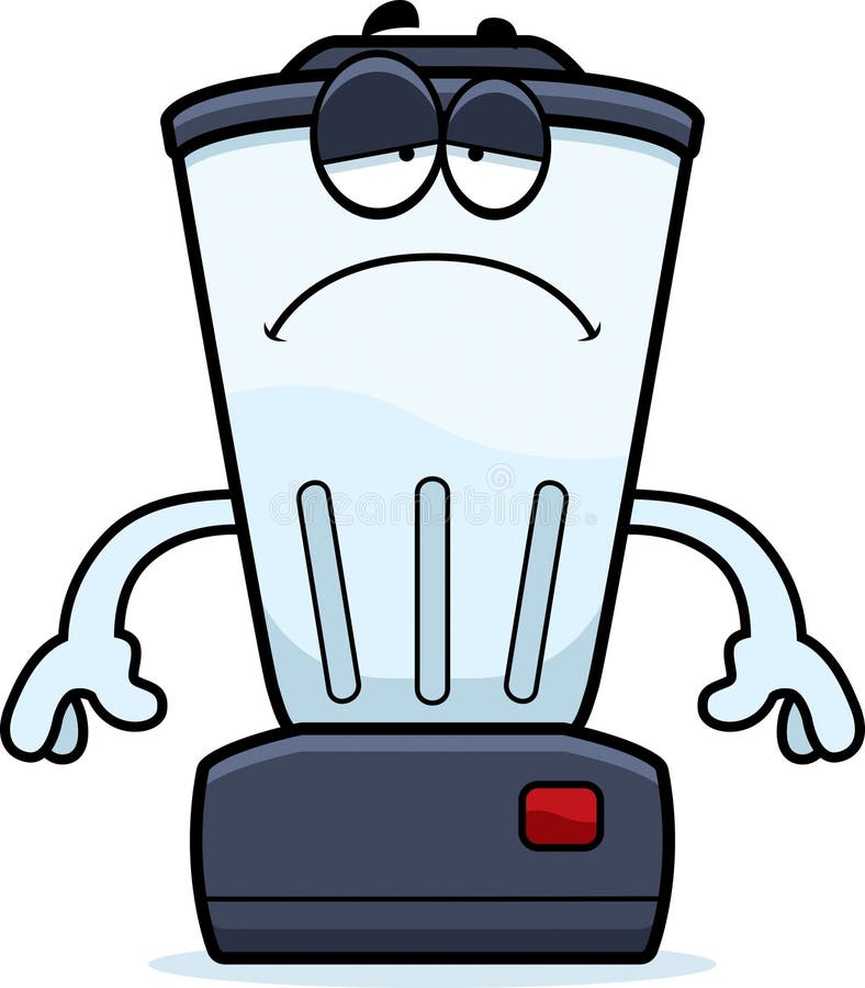 Sad Cartoon Blender Stock Illustrations – 8 Sad Cartoon Blender Stock ...