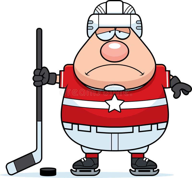Sad Cartoon Hockey Player Stock Illustrations – 8 Sad Cartoon Hockey ...