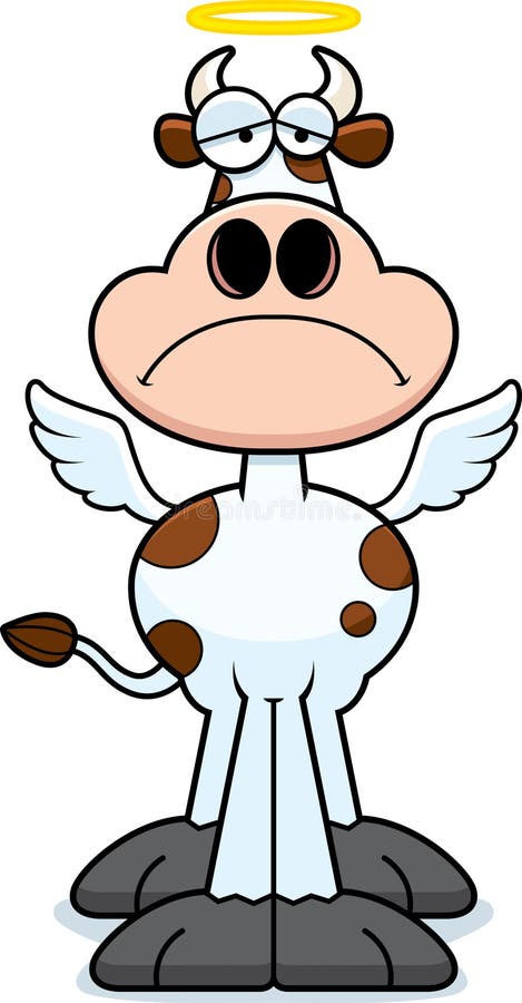 Cartoon Holy Cow Love stock vector. Illustration of cartoon - 47054870