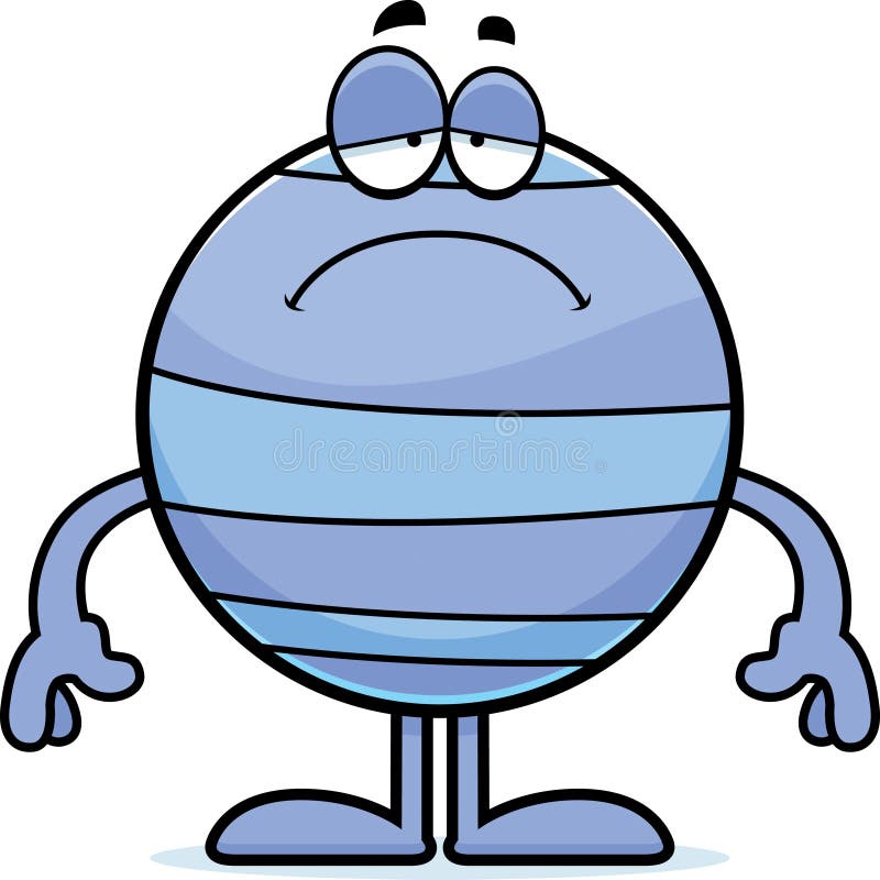 Cartoon Neptune Sign stock vector. Illustration of cartoon - 47066159