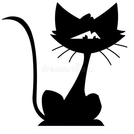 Simple Cat Drawing Stock Illustrations – 47,877 Simple Cat Drawing ...