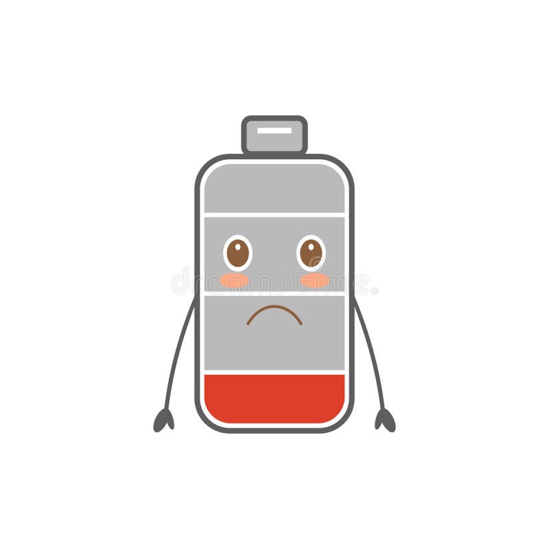 Sad Cartoon Battery Stock Illustrations – 795 Sad Cartoon Battery Stock ...