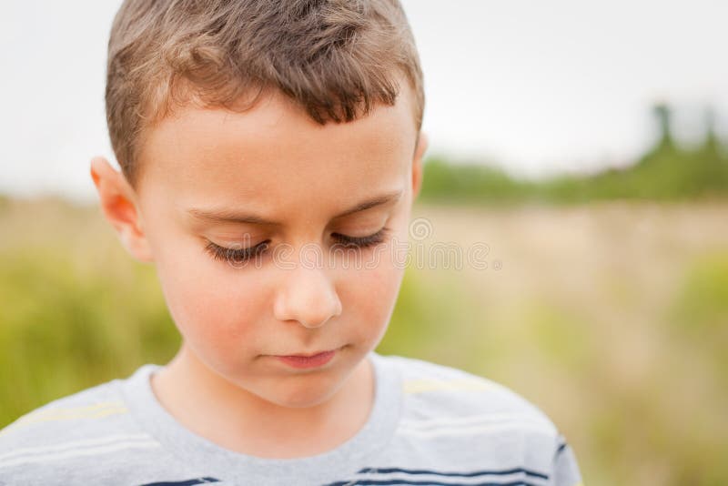 Sad child stock image. Image of furious, child, portrait - 11117795