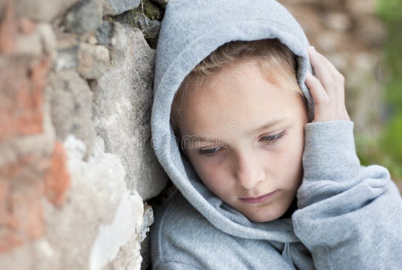 Sad child stock image. Image of abuse, neglect, grief - 19074769