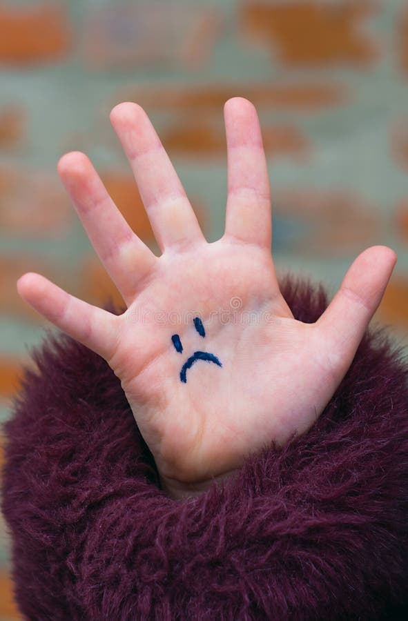 Sad children s hand stock photo. Image of children, people - 53094264
