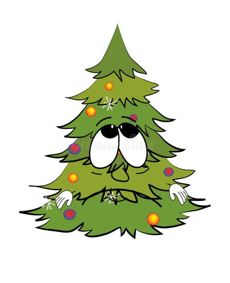 Sad Christmas Tree Stock Illustrations – 639 Sad Christmas Tree Stock ...