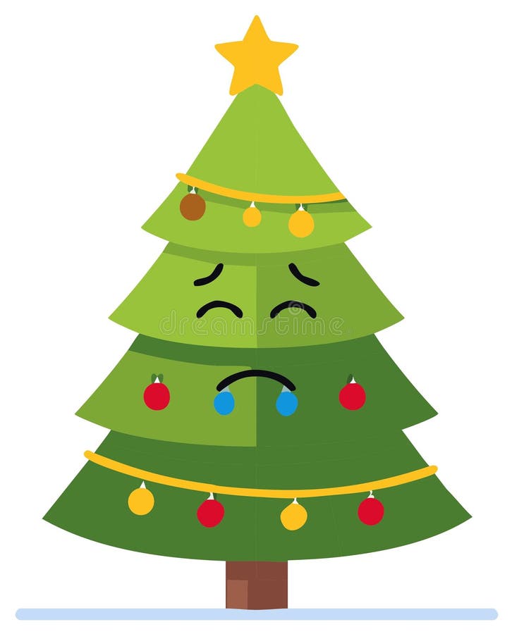 Sad Christmas Tree Stock Illustrations – 639 Sad Christmas Tree Stock ...