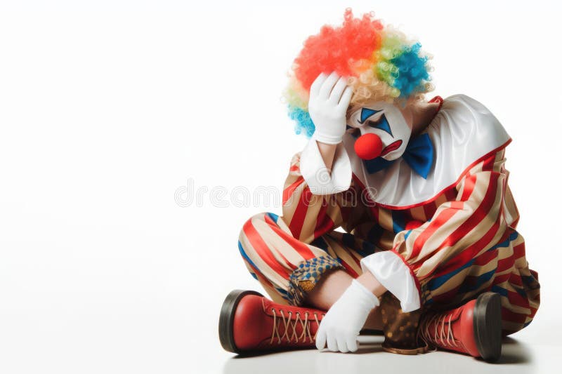 Clown Sitting Stock Illustrations – 320 Clown Sitting Stock ...