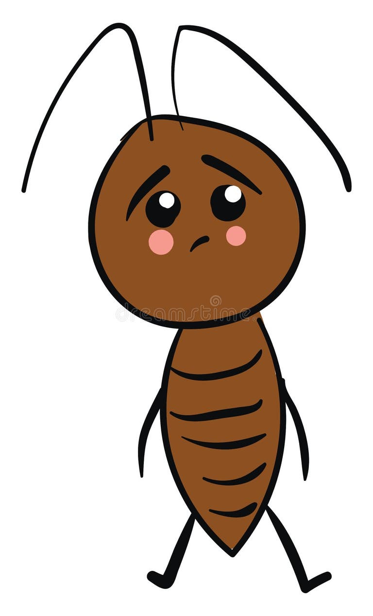 Sad Cockroach Stock Illustrations – 70 Sad Cockroach Stock ...
