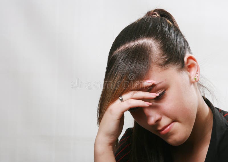 Sad condition stock image. Image of lost, guilt, depression - 5662437