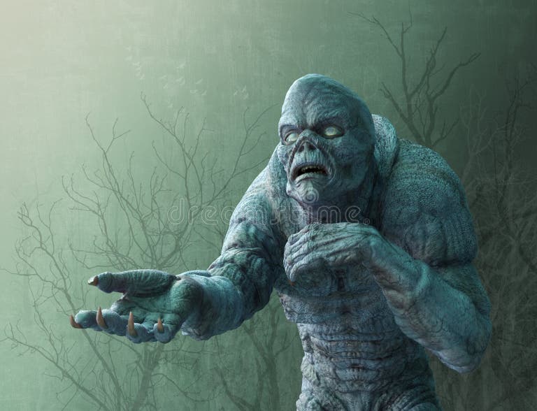 Sad Creature stock illustration. Illustration of abandoned - 183541657