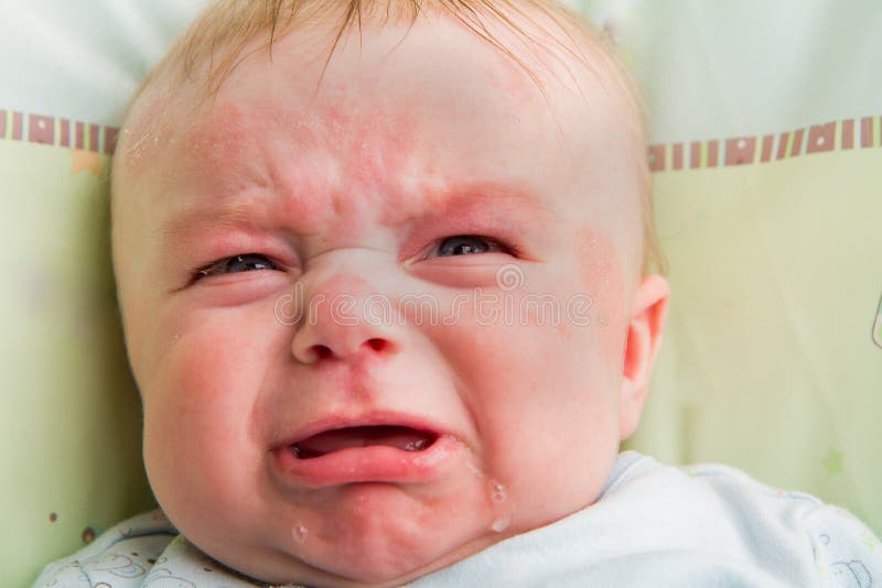 Sad crying little guy stock image. Image of adorable - 62864579