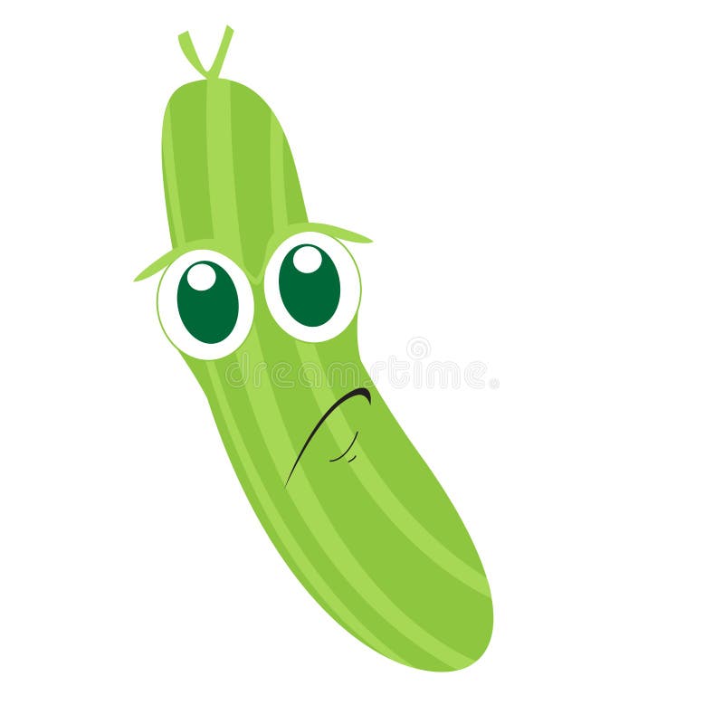 Cucumber Sad Stock Illustrations – 281 Cucumber Sad Stock Illustrations ...
