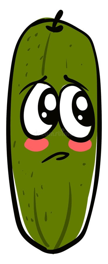 Cucumber Sad Stock Illustrations – 281 Cucumber Sad Stock Illustrations ...