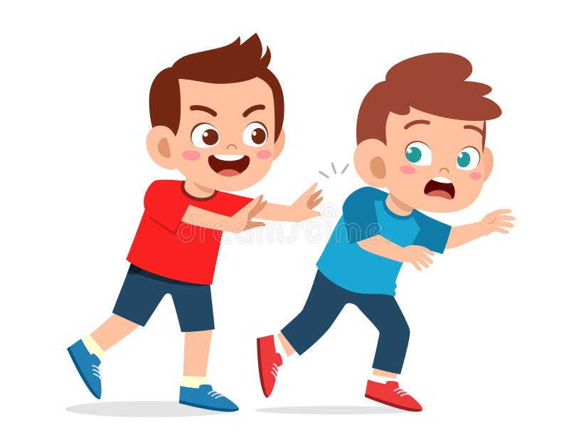 Kid Mad Friend Cartoon Stock Illustrations – 98 Kid Mad Friend Cartoon ...
