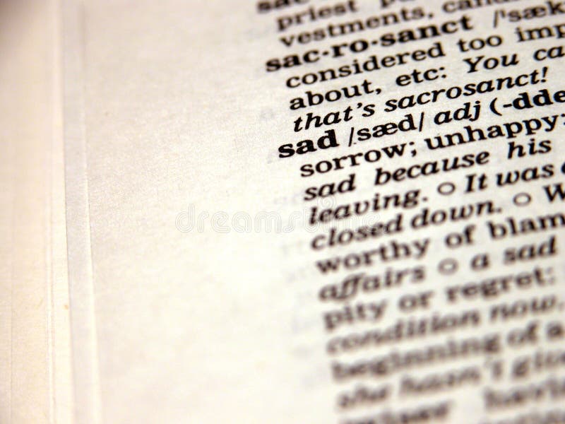 Sad definition stock image. Image of melancholic, leaving - 2093